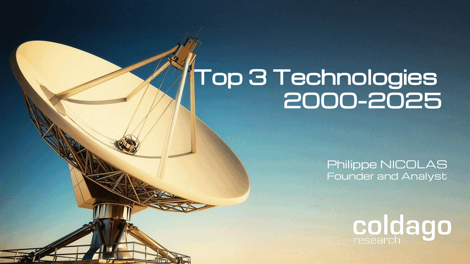 Top 3 Technologies of the 21st Century So Far